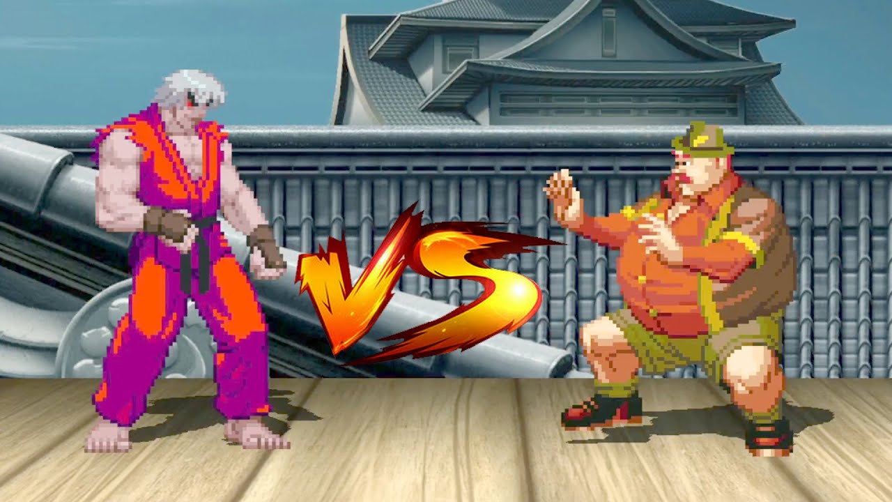 💥Bomb Morshu VS 🔥Shin Ryu & 🔥Voilent Ken - STREET FIGHTER HARDEST LEVEL ...