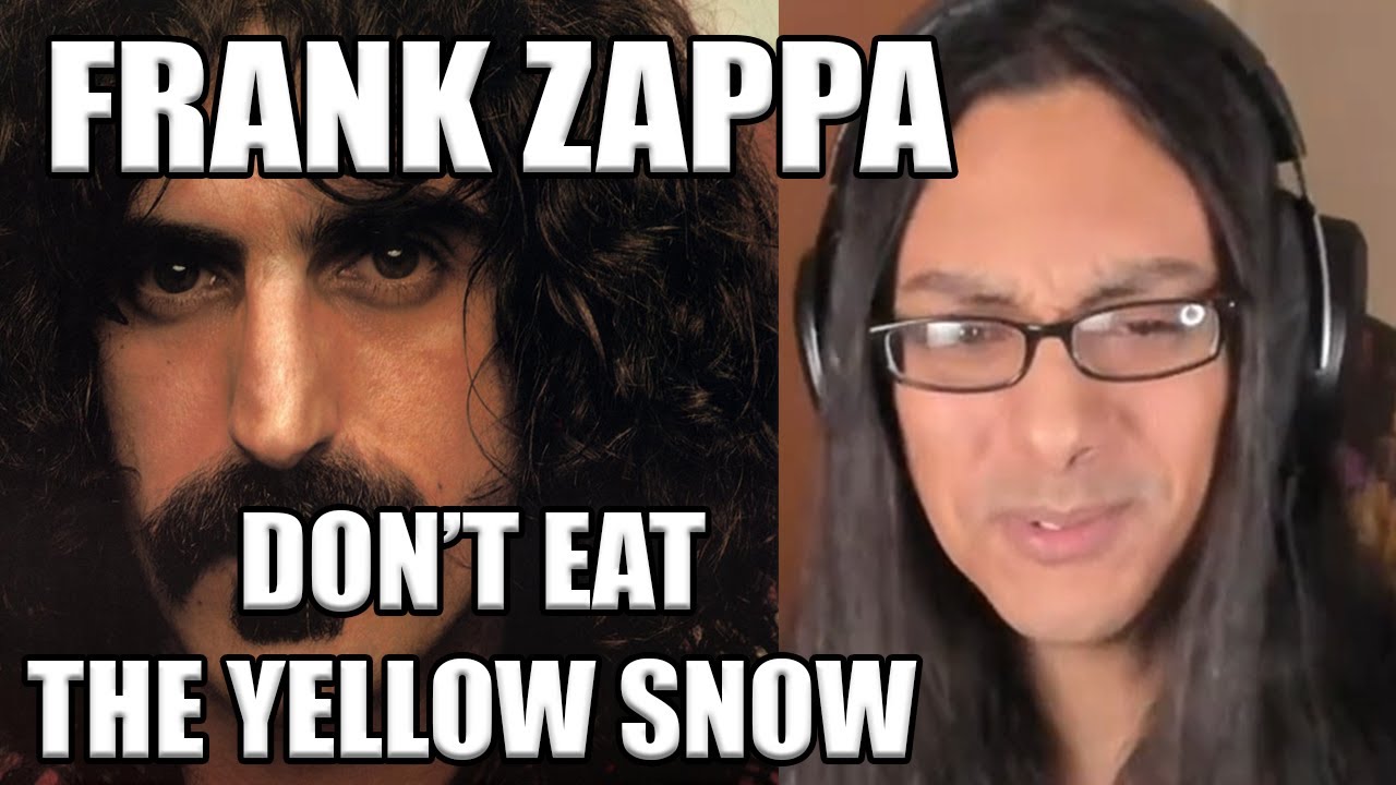 Frank Zappa Dont Eat The Yellow Snow Reaction - YouTube