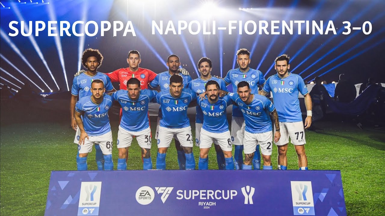 Pagella SSC NAPOLI - Supercoppa Semifinale - Napoli-Fiorentina: 3-0 ...