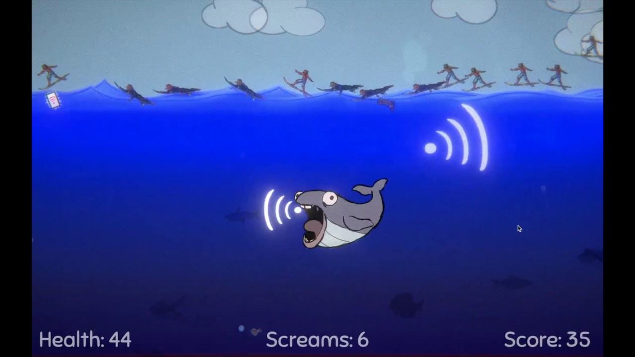 Scream o Whale trailer, GGJ17 game - YouTube