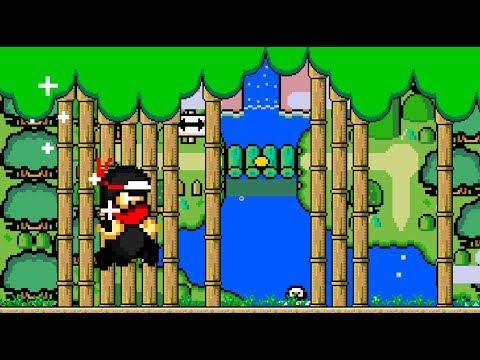 Ninja Mario • Super Mario World ROM Hack - YouTube