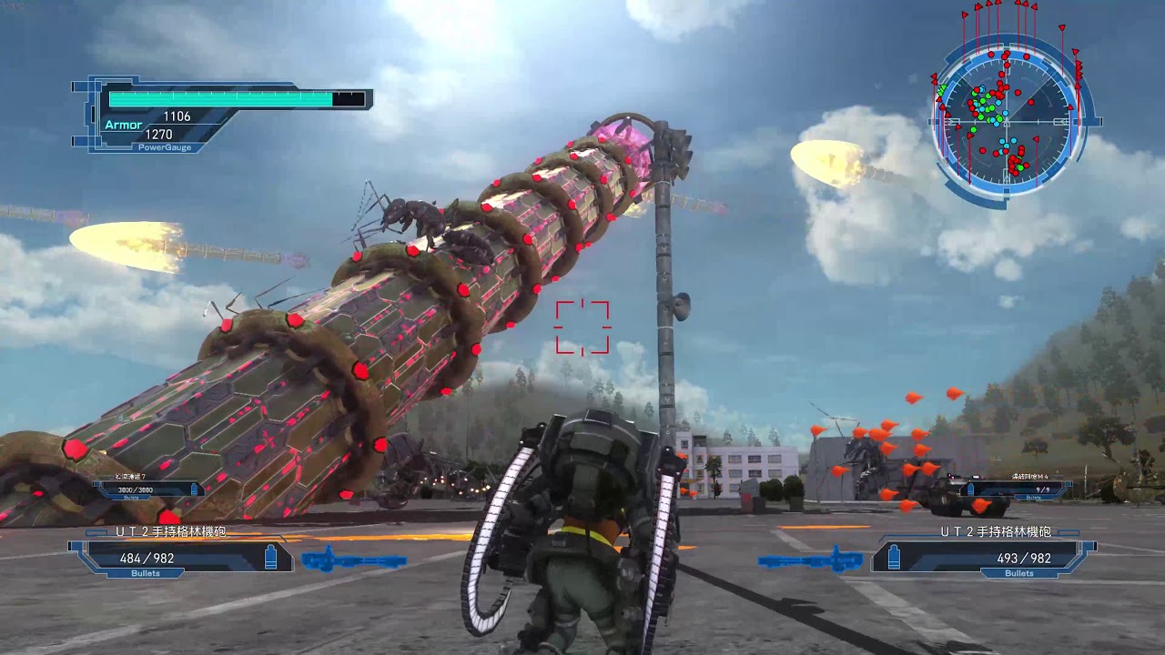 【EDF5】劍兵（Fencer） INF難度 M4 - YouTube