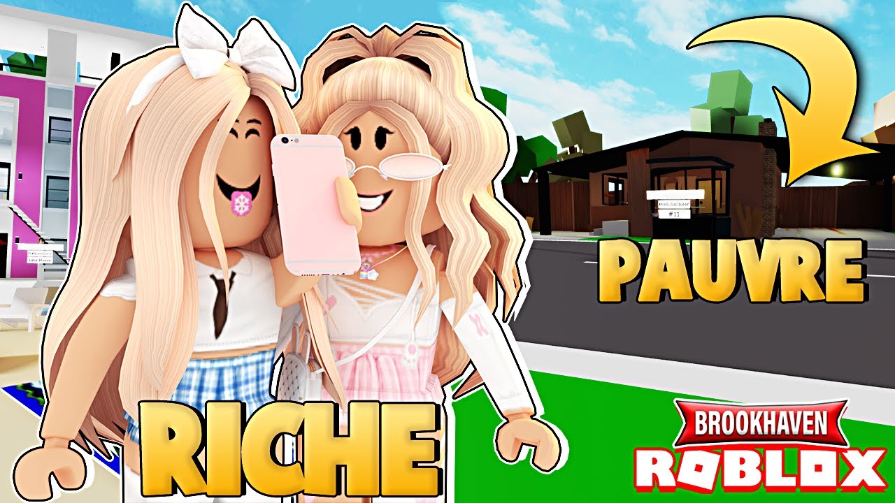 DE MILIONNAIRES À PAUVRES SUR BROOKHAVEN | ROBLOX BROOKHAVEN RP ...