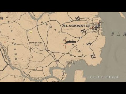 Red Dead Redemption 2 Online, American Bison Spawn location, West ...