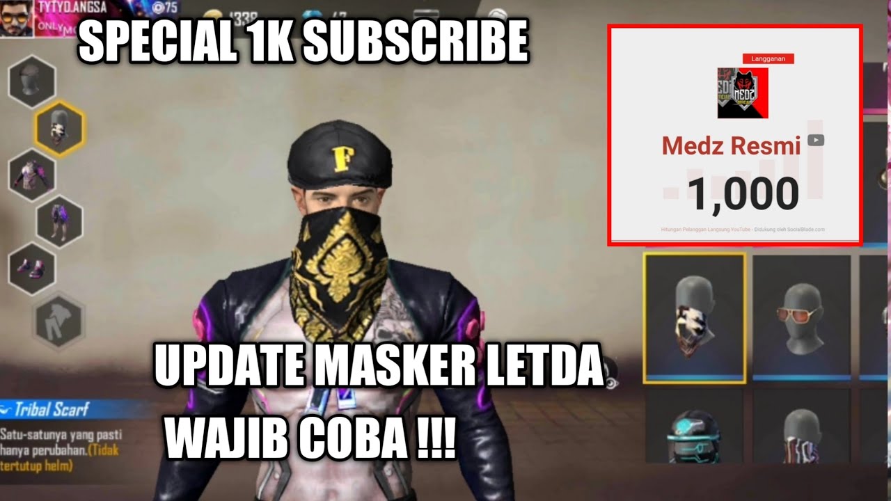 CONFIG Masker letda terbaru !!! Wajib punya !!! - YouTube