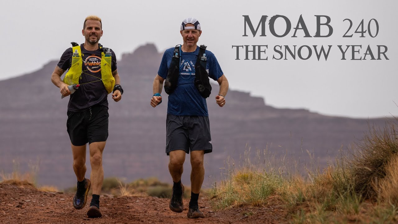 Running the Moab 240 with my Brother - YouTube