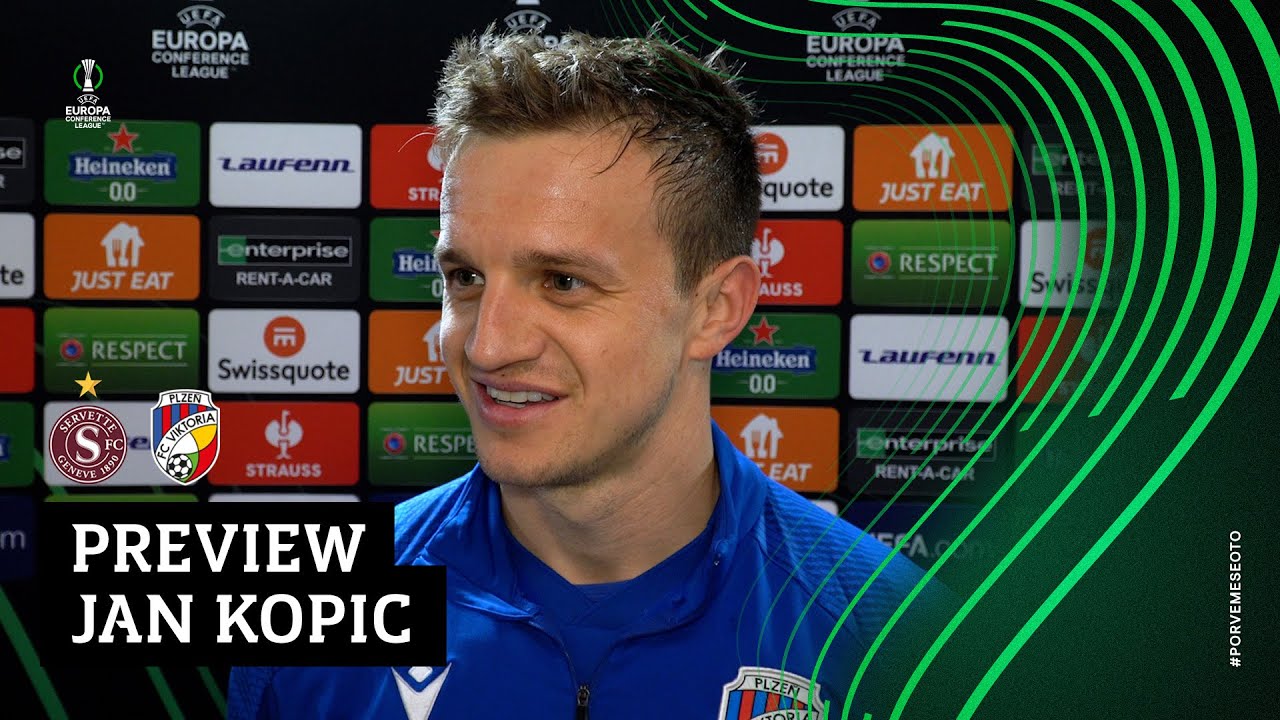PREVIEW: Jan Kopic před úvodním duelem osmifinále #UECL proti Servertte ...