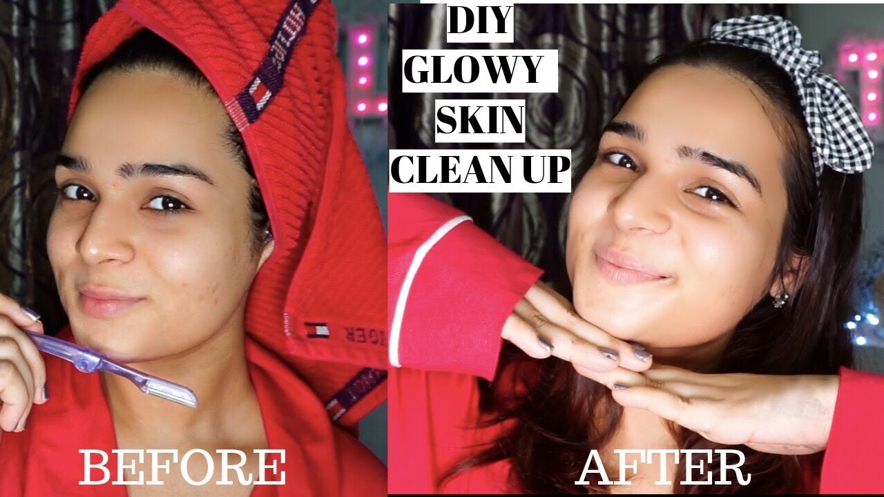 DIY FACIAL / CLEAN UP AT HOME! TEENAGER FRIENDLY : FOR ALL SKIN TYPES ...