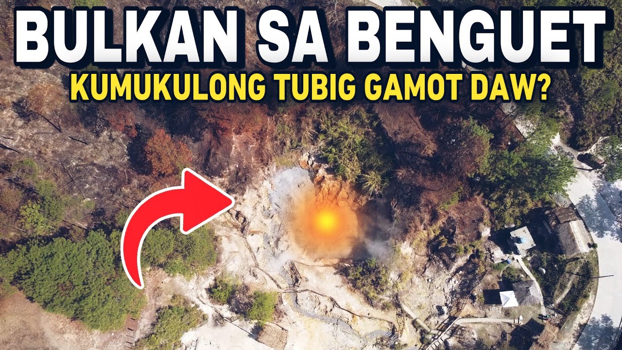 BULKAN SA BENGUET!! Badekbek nakakagamot daw ang mala impyernong tubig ...