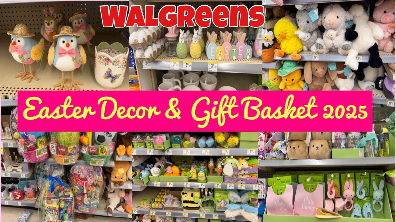 WALGREENS EASTER AND GIFT BASKETS IDEAS 2025 * SHOP WITH ME AT ...