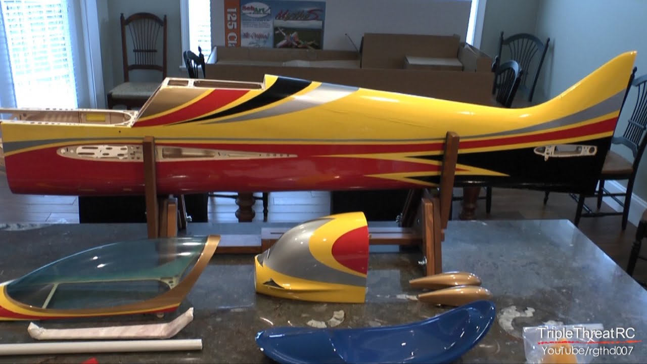 SebArt Mytho S 125 E F3A Pattern Ship Unbox - YouTube