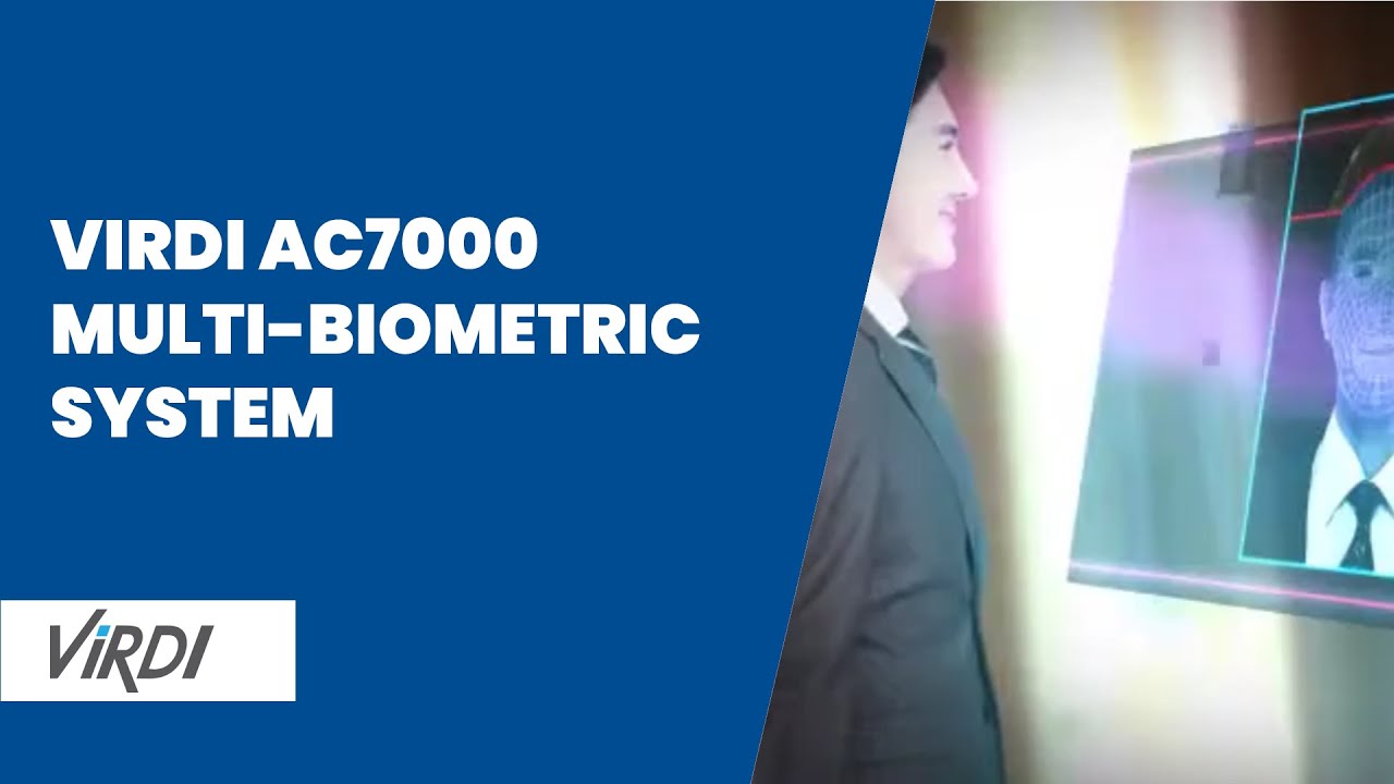 VIRDI AC7000 Multi-Biometric System - YouTube
