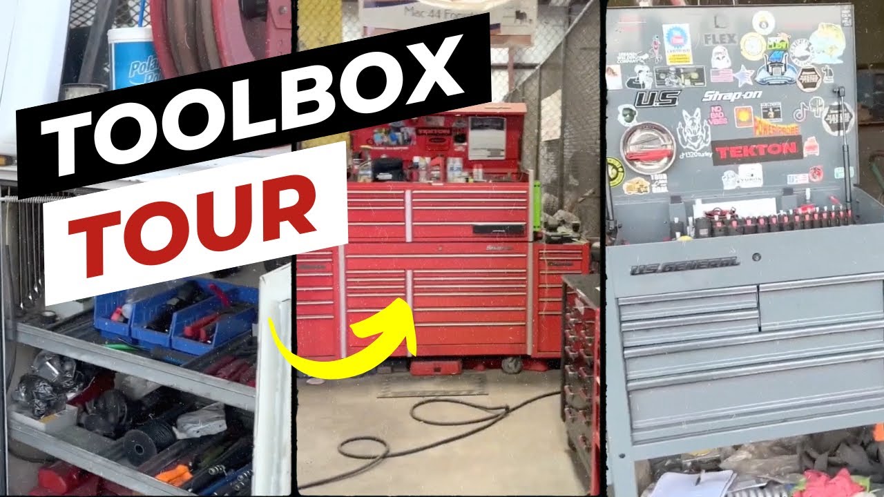 What Is Hidden Inside These 3 Toolboxes? Find Out In This Toolbox Tour ...