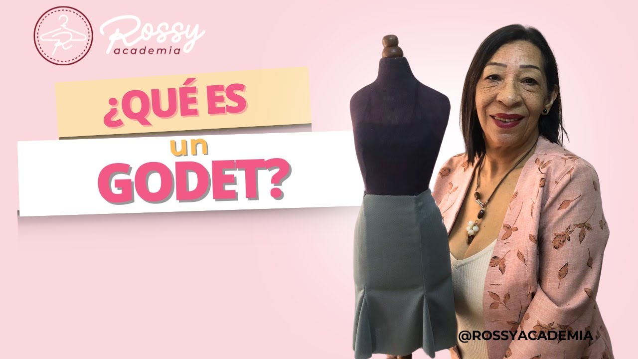 🌟 ¿Qué es un Godet? Aprende a Crear un Godet Postizo y Enterizo ️/ Prof ...