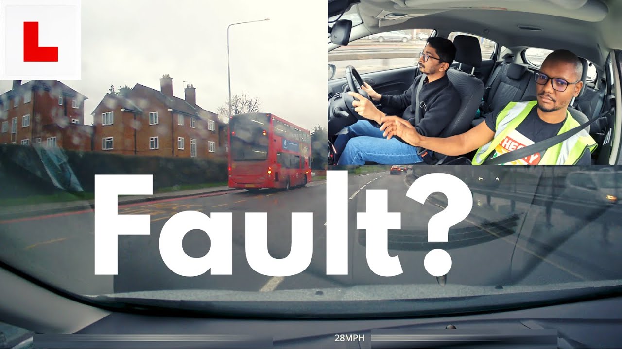 Was this a fault? Learner fails mock test UK - YouTube