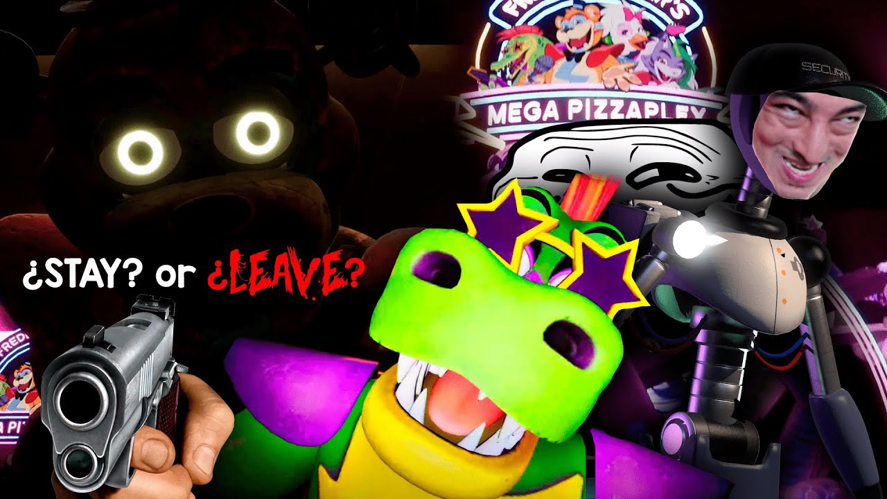 FNAF: Security Breach Funny Moments - Part 5 - YouTube