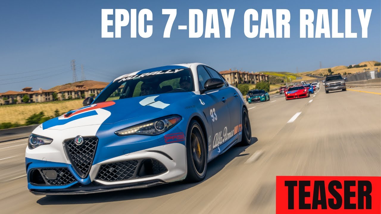7-Day SuperCar Rally Teaser: SF to Vegas | Alfa Romeo, Ferrari, Porsche ...