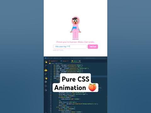 Make Zari Smile CAPTCHA CSS Animation - YouTube