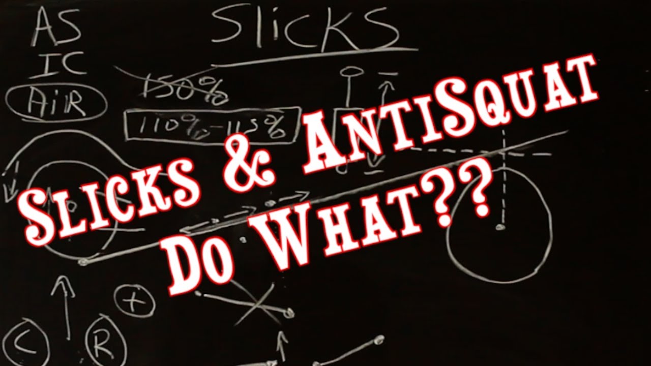 How To run Drag Slicks with over 100% Anti-Squat! Start HERE! - YouTube