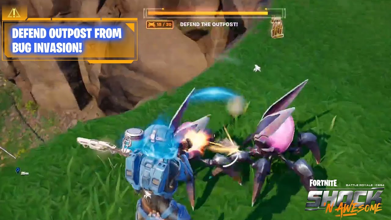 How to Defend the Outpost from Bug invasions in Fortnite Chapter 6 ...