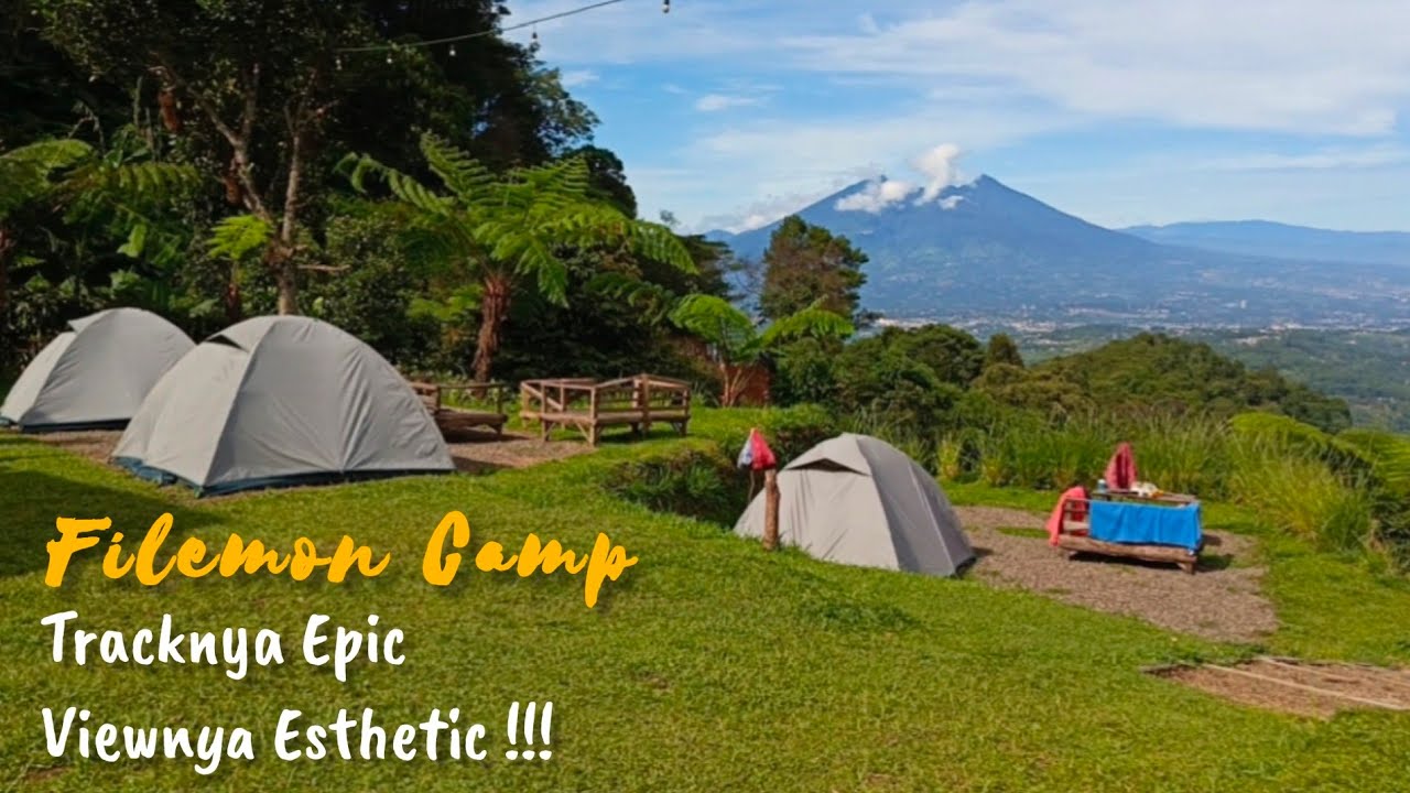 Camping Keluarga di Filemon Camp - Track Epic View Esthetic - YouTube