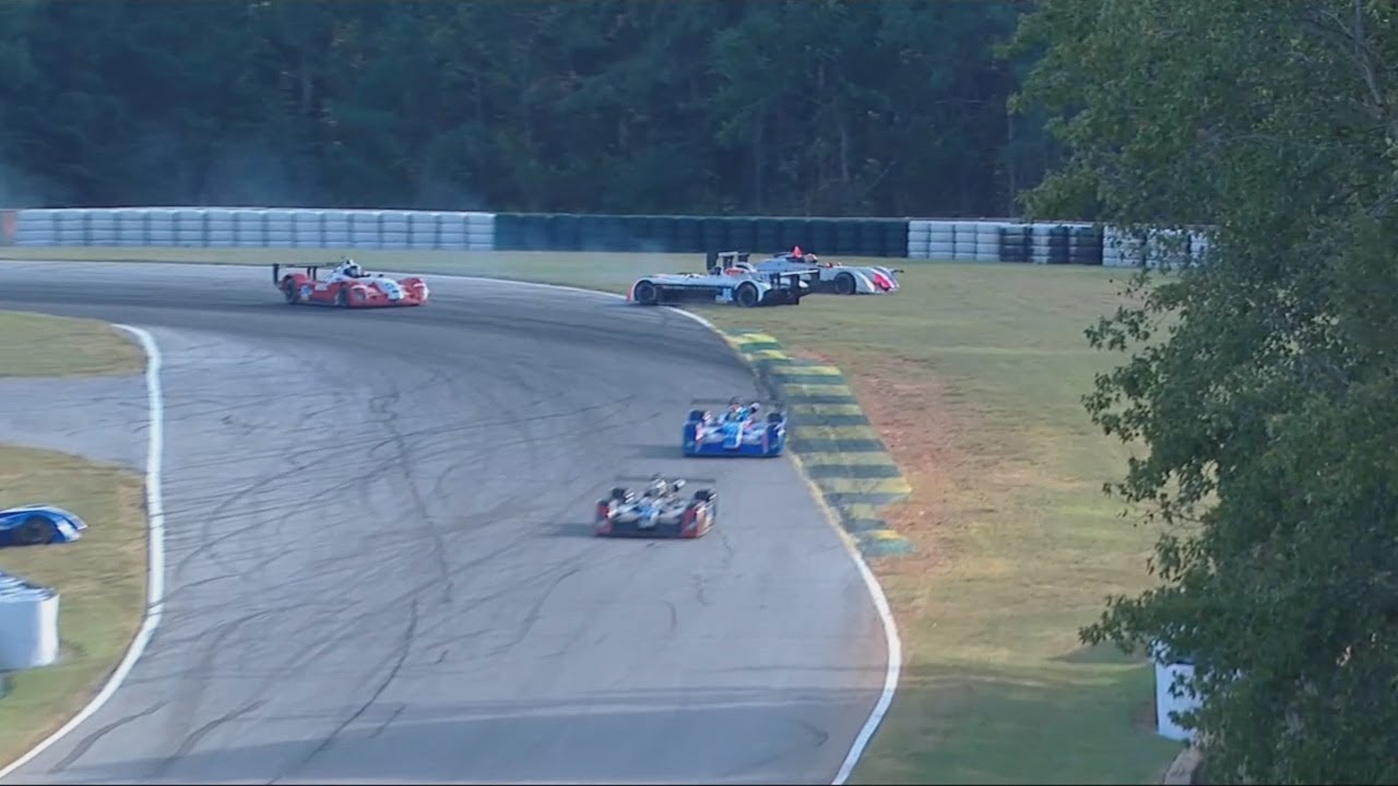 IMSA Prototype Challenge 2017. Race 2 Road Atlanta. Crash - YouTube