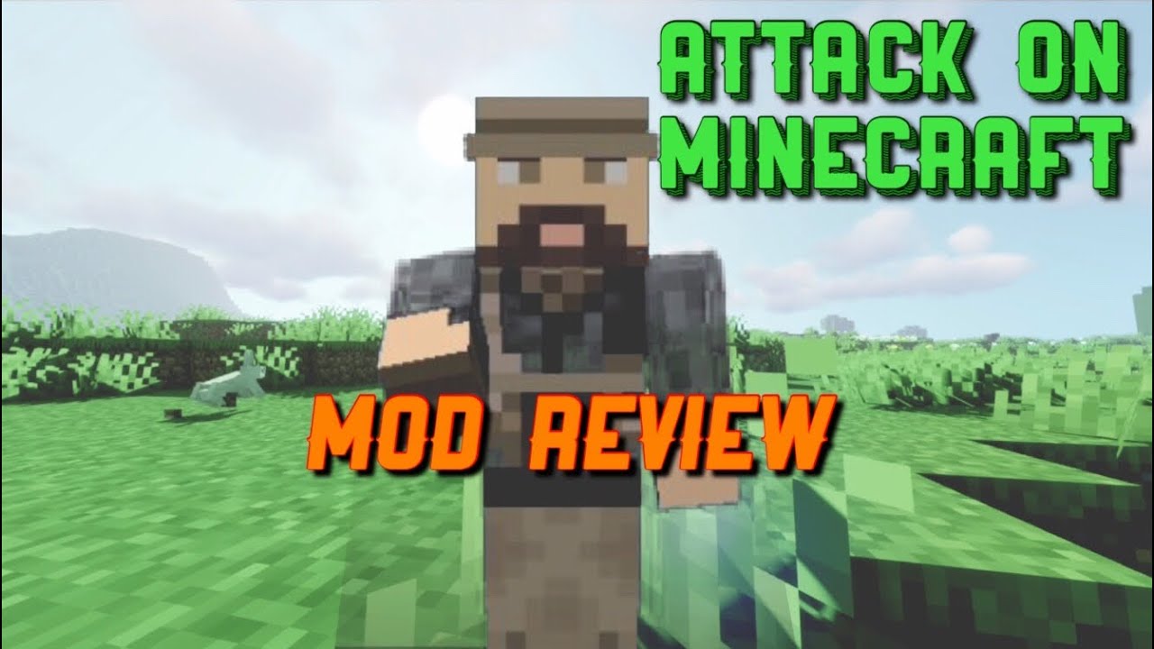 Attack On Minecraft | Minecraft Mod Review - YouTube