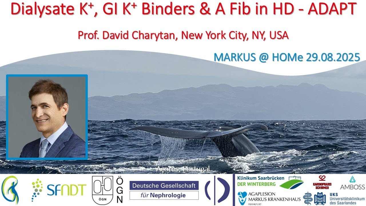 Dialysate K+, GI K+ Binders & A Fib in HD - ADAPT - Prof. David ...