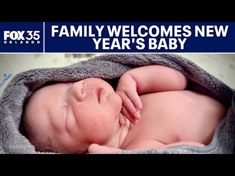 Central Florida family welcomes New Year's baby