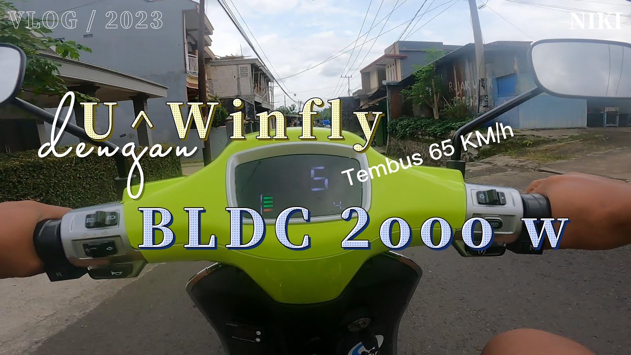 Test Drive Uwinfly T3 dengan BLDC 2000 watt - YouTube