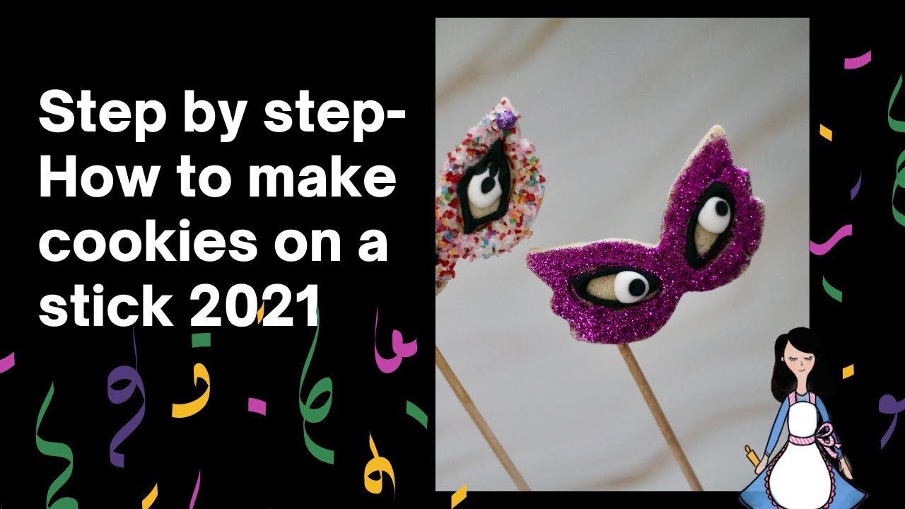 New step by step how to make cookies on a stick 2021 - YouTube