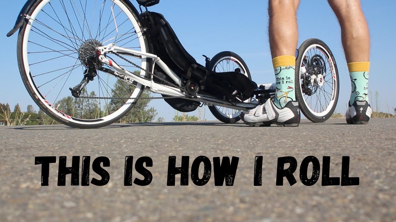 The Ice VTX Starring In Why I Like Recumbent Trikes Reason 429 - YouTube