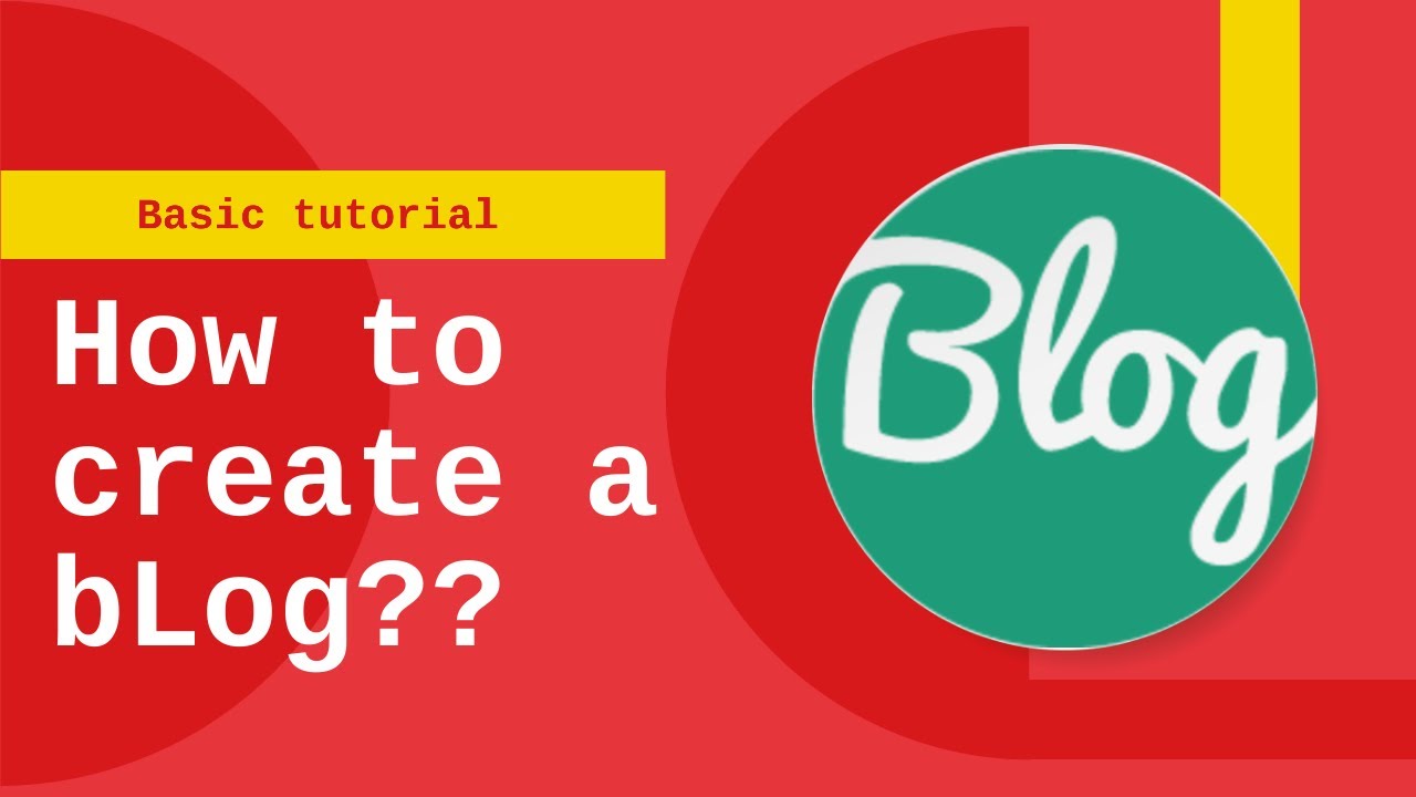 How to create a Blog in the simplest way. - YouTube