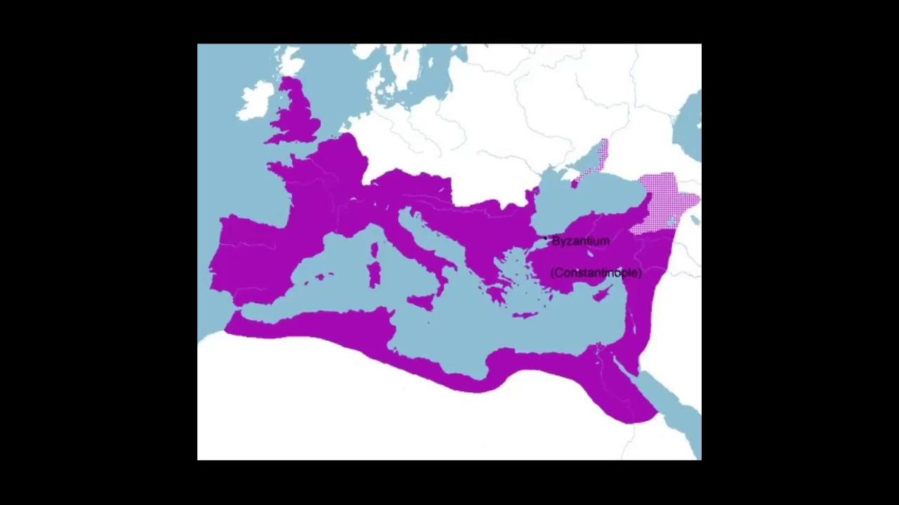 The Territorial Evolution of the Byzantine /Roman Empire - YouTube