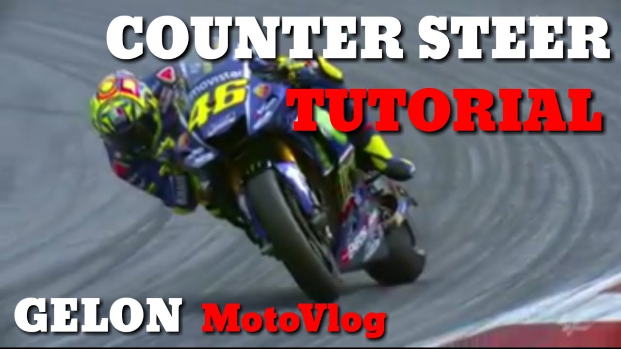COUNTER STEER TUTORIAL | HOW TO AVOID OVERSHOOT - YouTube
