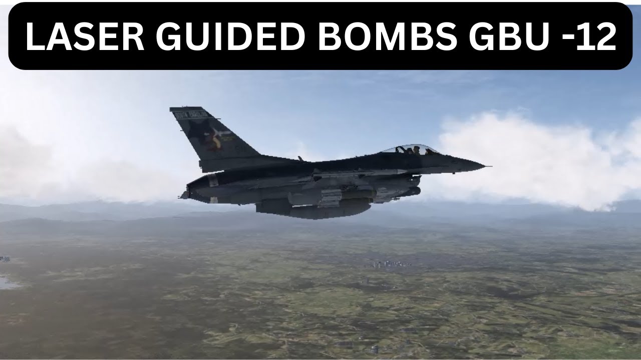 GBU-12 LASER GUIDED BOMBS|CCRP mode Tutorial| BMS Falcon 4.37#bmstutorial #dcslesson #aviation ...