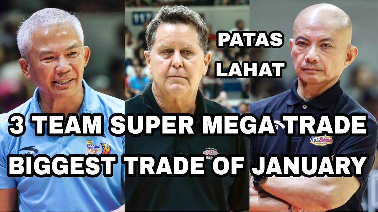 3 TEAM SUPER MEGA TRADE | BIGGEST TRADE OF JANUARY - YouTube