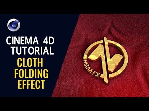 Cloth Folding Effect - Cinema 4D Tutorial - YouTube