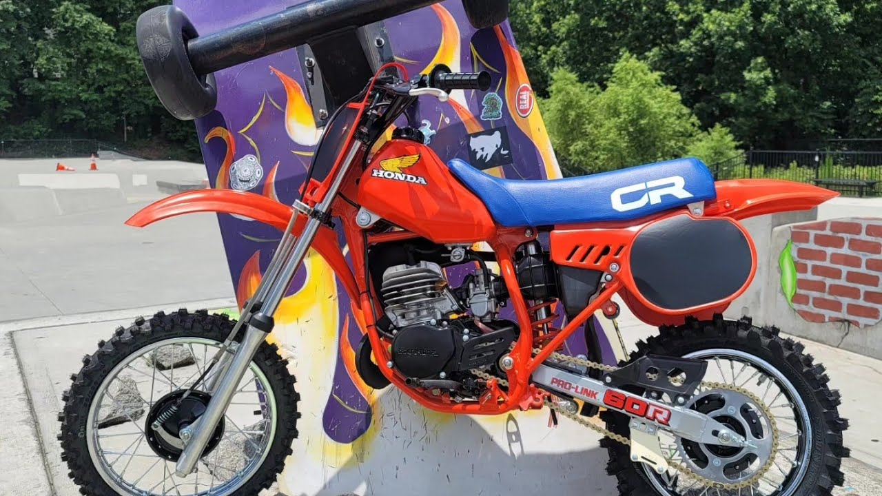 1984 Honda CR60 Restoration Walk Around - YouTube