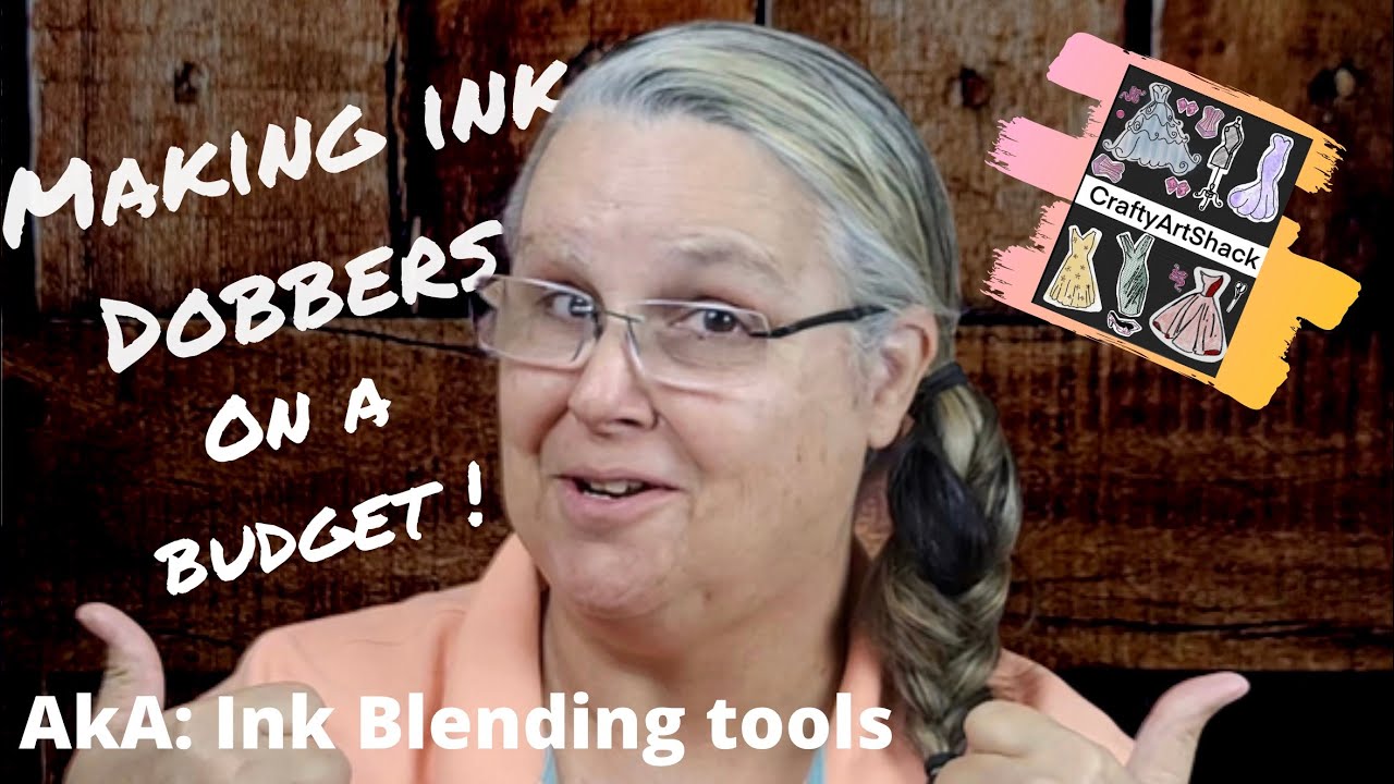 Making Ink Dobbers, AKA....Ink blending tools, from Dollar Tree Items ...