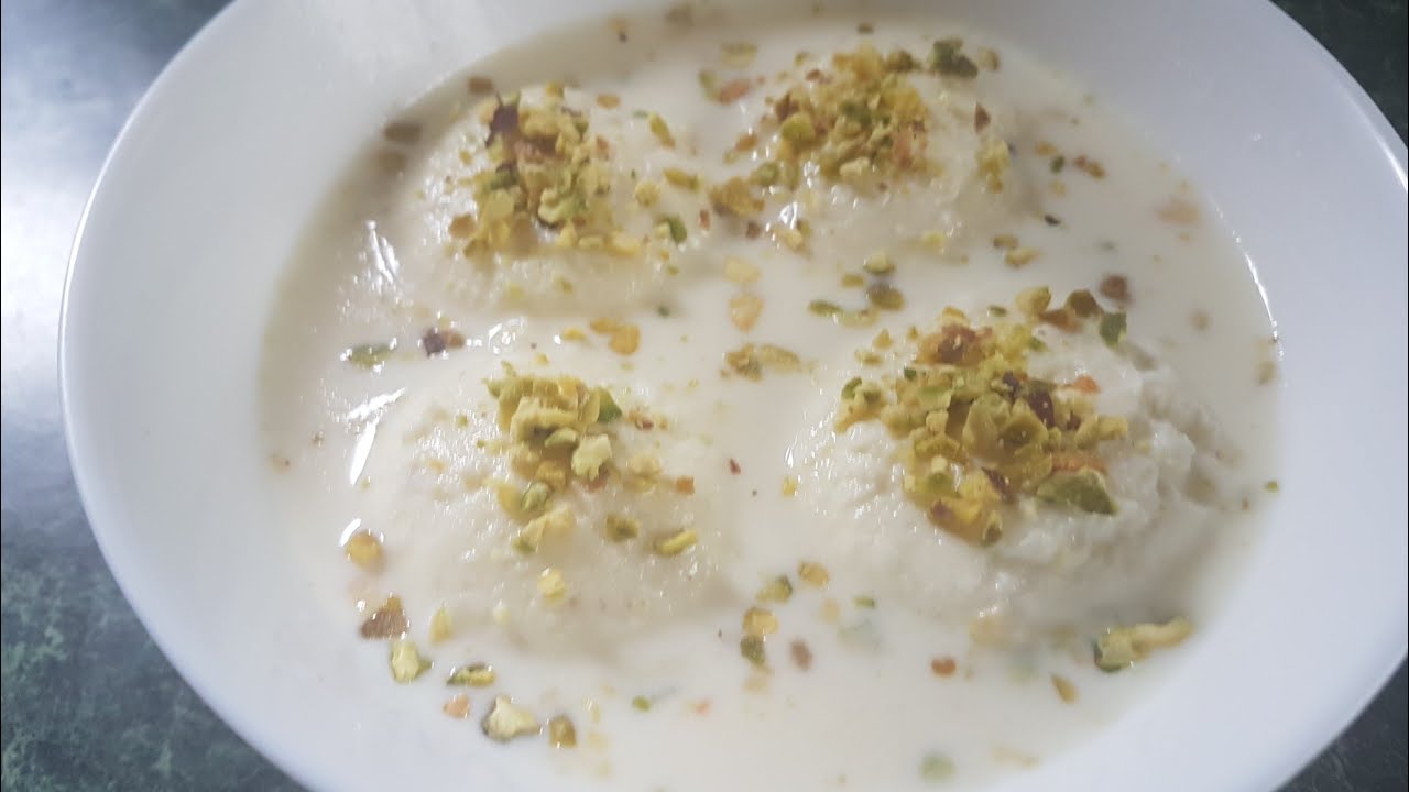 Easy Lazzat rasmalai recipe - YouTube