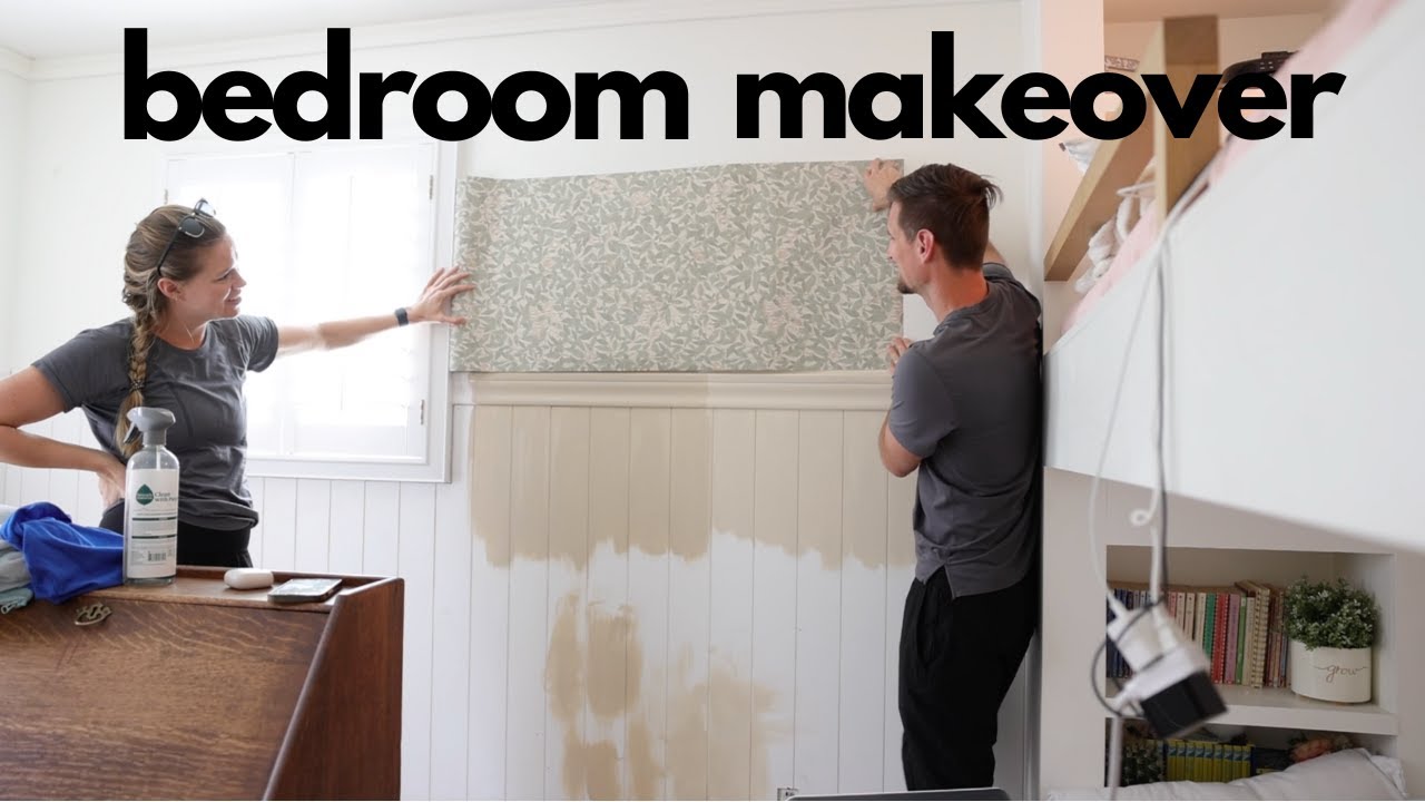 DIY Bedroom Makeover On A Budget // Bedroom Decorating Ideas - YouTube
