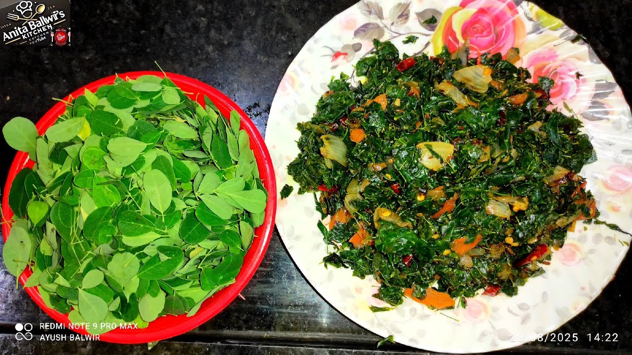 Sahjan Ki Healthy Sabji | Drumstick leaves Recipe In Hindi - YouTube