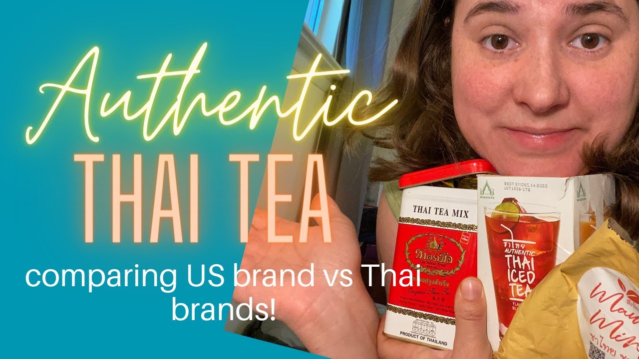 AUTHENTIC Thai Tea Comparison and Review! - YouTube