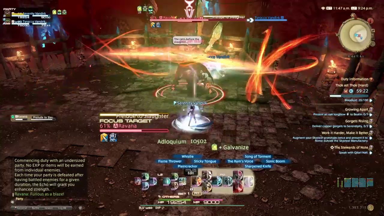 Thok Ast Thok for Blue Mage? - YouTube