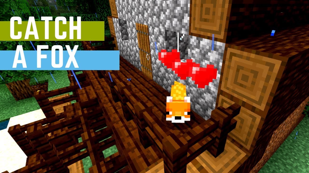 MINECRAFT How to TAME (Catch) a FOX 2020 Fast and Easy - YouTube
