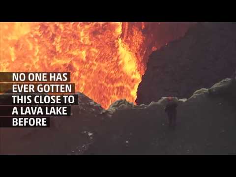 Weather Gone Viral: Lava Lake Photographer