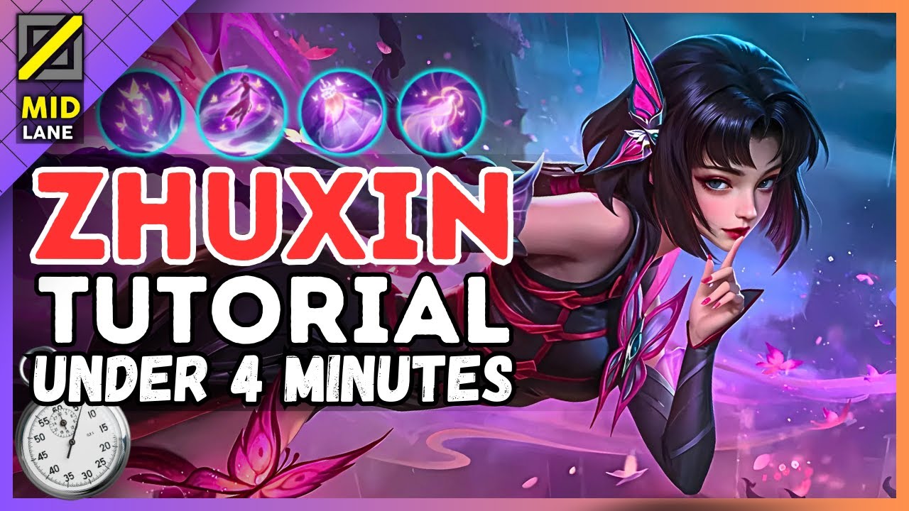 3-Minute Zhuxin Tutorial in Mid Lane (MLBB S34) - YouTube