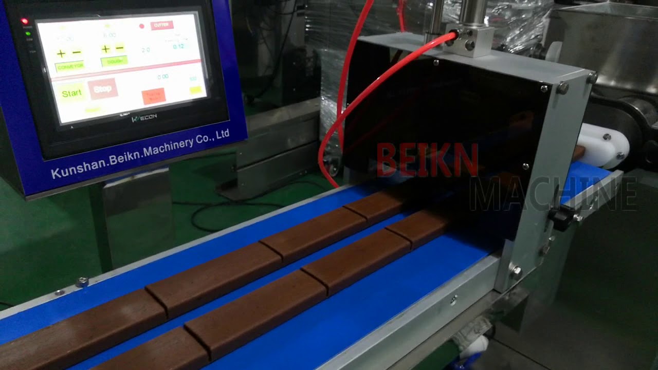 Double line bars production line, energy bars/chocolate bars forming ...