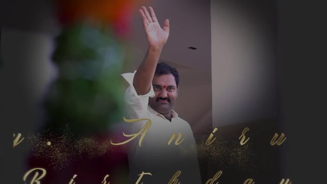 Anirudh reddy Anna birth day song, janampalli anirudh reddy sir new ...